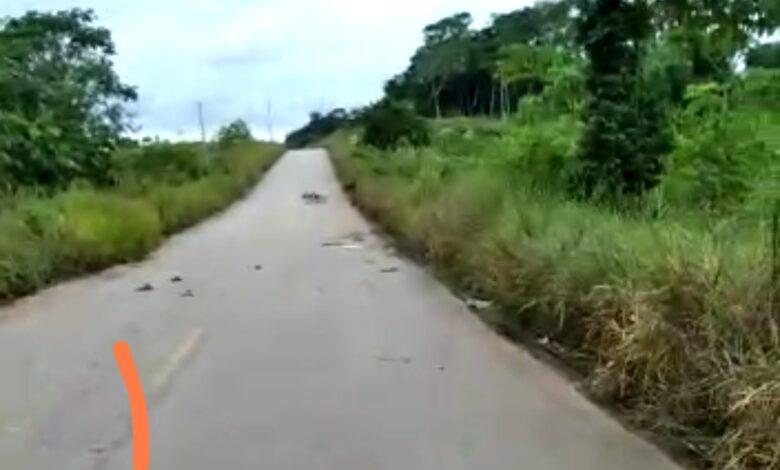Rodovia 492 em Parecis é interditada após chuva ocasionar erosão em ...